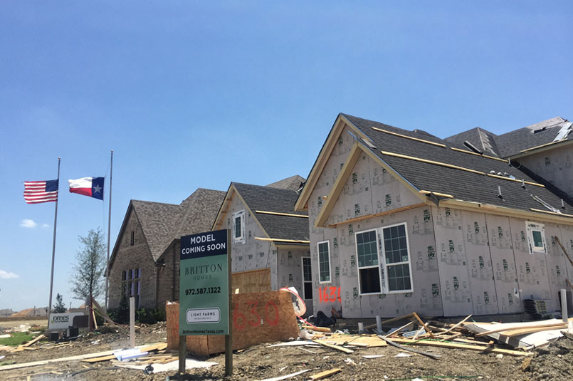 Check Out the Progress on Britton Homes’ Model Home! - Light Farms