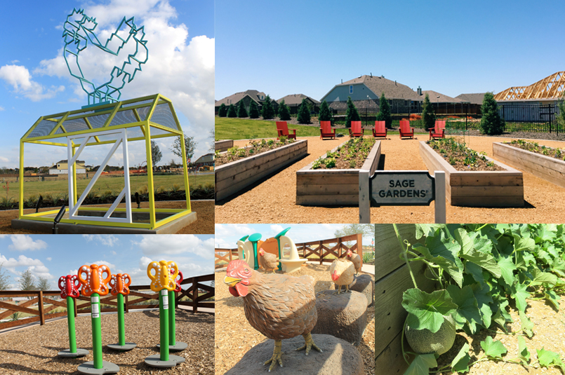 Explore the Parks of Light Farms Part II: Sage Gardens & The Chicken ...