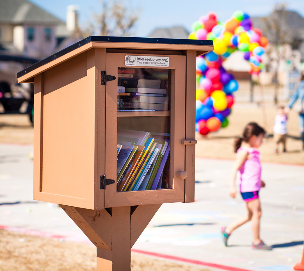 Light Farm’s Little Free Library Book Exchange - Light Farms